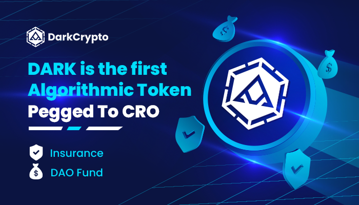DarkCrypto | Algorithmic Token Pegged to $CRO